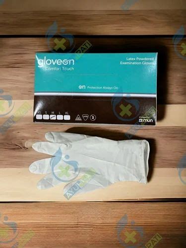 Gloven Latex Examination Gloves At ₹ 220box Latex Examination Gloves