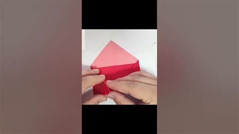 편지봉투 접기 색종이1장으로 Youtube