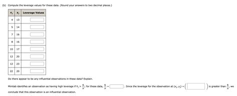 Solved A Statistical Program Is Recommended Consider The