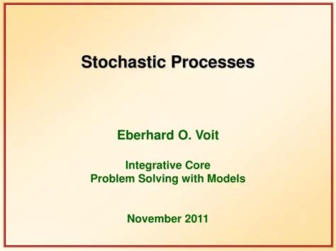 PPT Understanding Stochastic Processes In Problem Solving PowerPoint Presentation ID