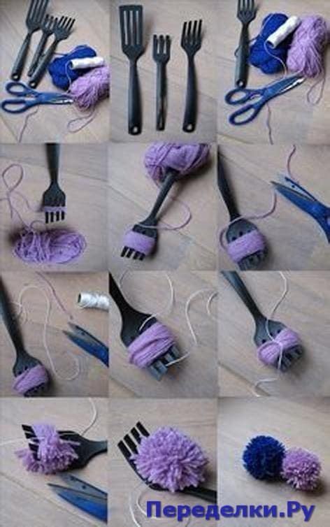 Новогодний декор из помпонов своими руками Страница 4 из 4 Переделки Ру Garenwerkjes Doe