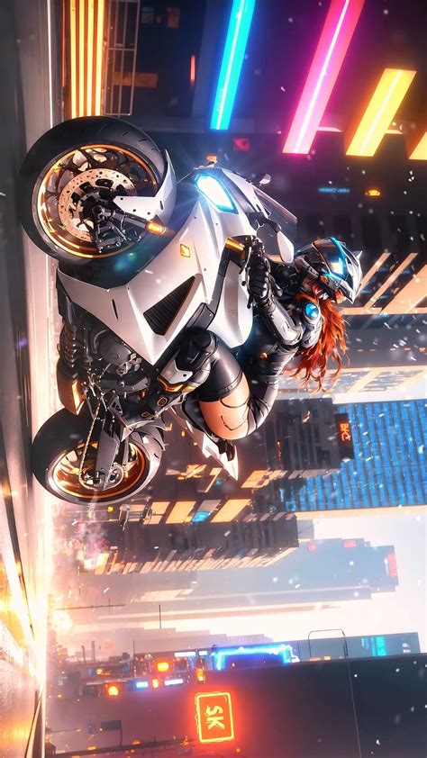 摩托车女孩壁纸 摩托车女孩手机壁纸 摩托车女孩手机动态壁纸 元气壁纸