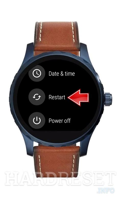 How To Do A Soft Reset On FOSSIL Q Marshal HardReset Info