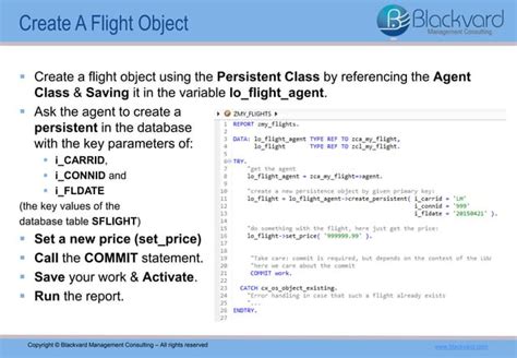 Sap Persistence Creating Source Code Automatically Ppt