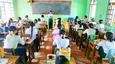 မင်းလှ၌ အခြေခံပညာသင်ရိုးသစ် Grade 5 မြို့နယ်အဆင့် Face To Face သင်တန်းဖွင့်လှစ်ပို့ခ