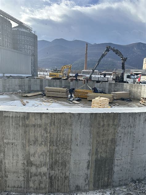 Изграждане на силози Инекс Трейд ЕООД Строителство и строителна механизация Враца