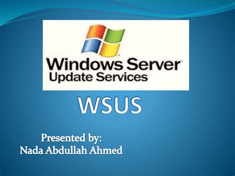 Wsus Windows Update Services