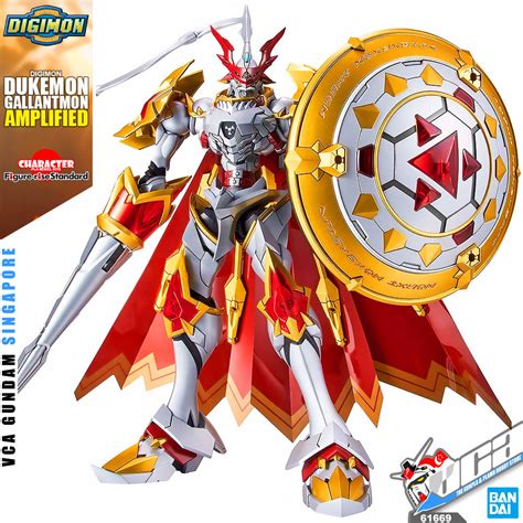 Bandai® Figure Rise Standard Amplified Dukemon Gallantmon Vca Gundam