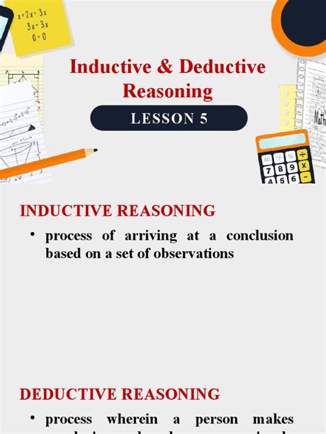 Grade 8 Inductive And Deductive Reasoning Pdf