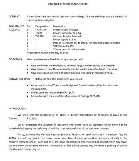 Variable Length Transducers Content A Transducers
