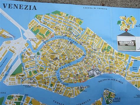 Venice Italy Tourist Map Venice Venice Italy Tourist Map Map Of Venic