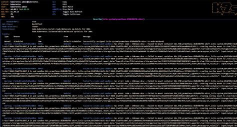 KUBERNETES On Premise FAILED TO CREATE SANDBOX