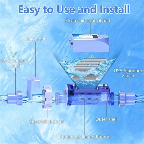 No T Cell 9 Long Lasting Salt Water Pool Chlorinator System