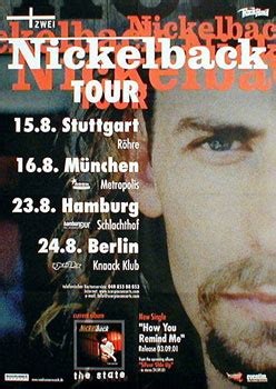 Nickelback Your 1 St Stop For Original Concert