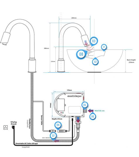 How Sensor Taps Works Diagram Of Typical Sensor Tap Installation