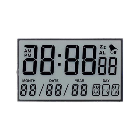 Factory Wholesale Custom Monochromes Lcd Module Tn 7 Segment Lcd Display China Lcd Display And