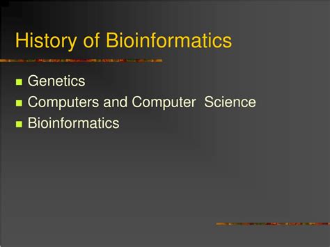 Ppt Bioinformatics Powerpoint Presentation Free Download Id 7044333