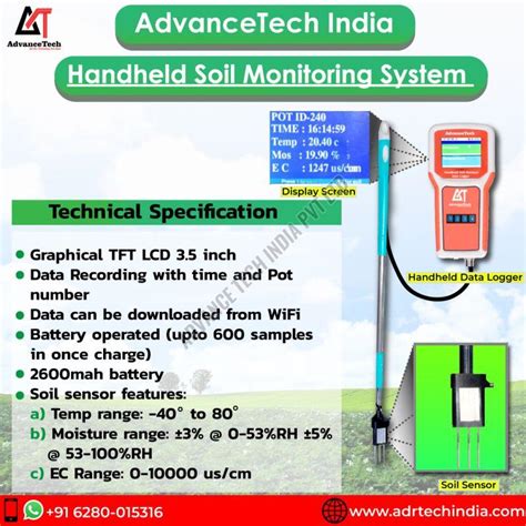 Handheld Soil Monitoring System Manufacturer Supplier From Zirakpur