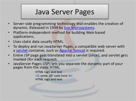 Advance Java Topics J2ee