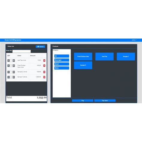 Jual Aplikasi Cafe Dan Resto Berbasis Web Dan Source Code Shopee Indonesia