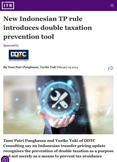 New Indonesian TP Rule Introduces Double Taxation Prevention Tool DDTC
