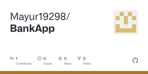 Bankapp Readme Md At Main · Mayur19298 Bankapp · Github