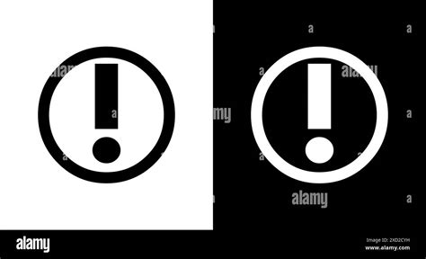 Exclamation Mark Symbol Icon For Web Ui Mobile Apps Exclamation Mark