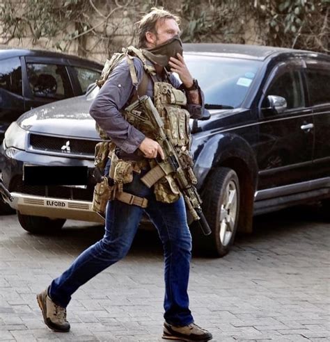 Sas Operator Christian Craighead Following The Successful Extraction Of Hostages From The