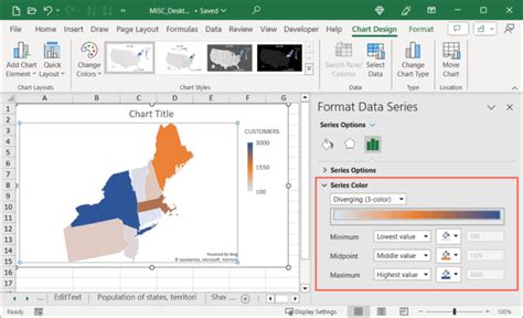how to create a heat map in excel