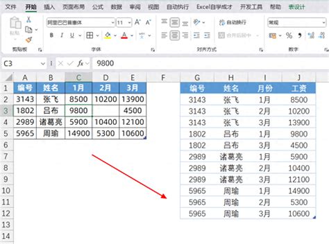 Excel中进行数据表格逆透视处理，新公式tocol用法对比传统方法新解 趣帮office教程网