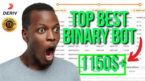 🤑best Bot Binary 2023🤖 Best Deriv Bot Top Best Binary Bot In The