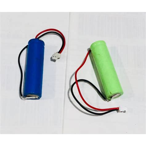 Jual Baterai Charger Batre Cas Type 14500 SOKET PUTIH AA 3 7V Li ION 3 7V 500mah BATRE SOKET