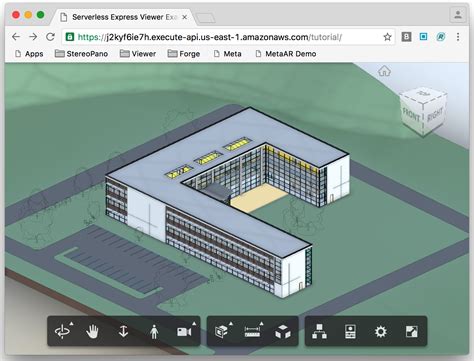 A Forge Viewer With Faster Serverless Deployment Using Claudiajs