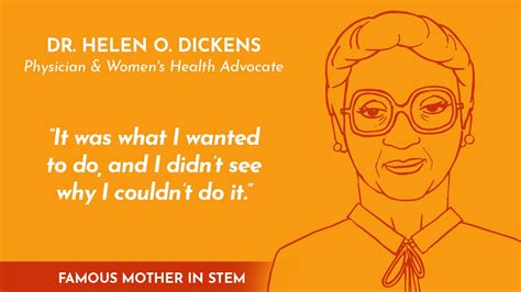 Helen O Dickens — Mothers In Science