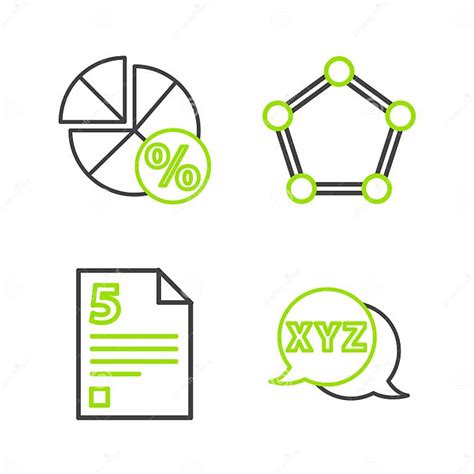 Set Line Xyz Coordinate System Test Exam Sheet Geometric Figure