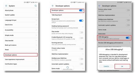How To Enable USB Debugging Mode On Huawei Nova E Syncios