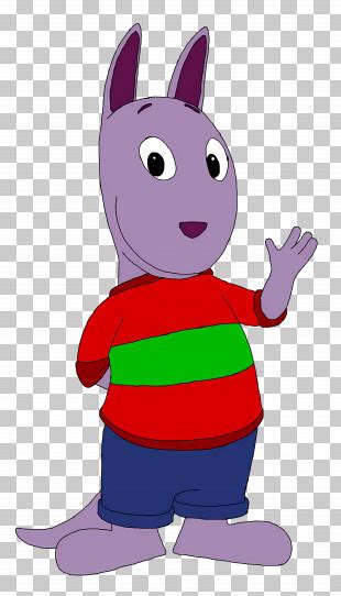 Purple Kangaroo In Red Shirt Png Images Purple Kangaroo In Red Shirt