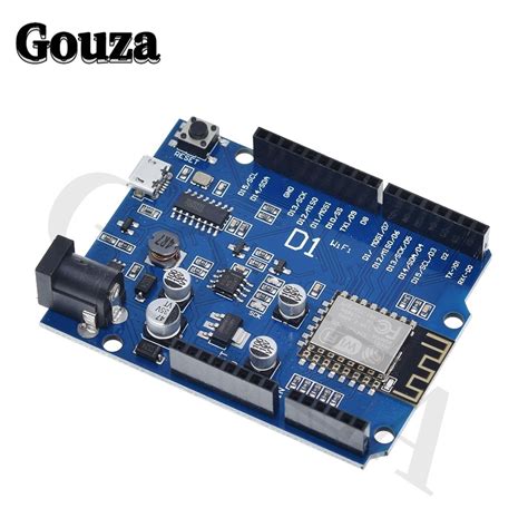 gouza esp 12e wemos d1 uno r3 ch340g wifi development board based