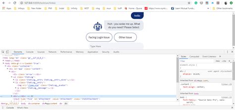 Javascript Customizing Botman Button Position Stack Overflow