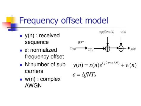 Ppt Inter Carrier Interference Cancellation In Ofdm Systems Powerpoint Presentation Id 5634489