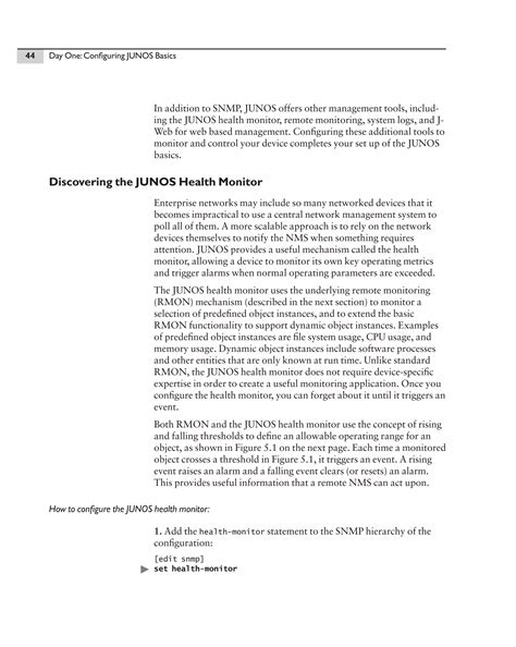 Configuring Junos Basics PDF