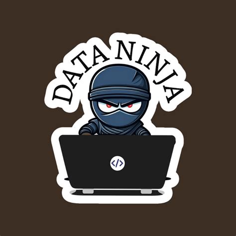 Data Ninja Sticker T For Data Analystdata Scientist Stickerdata Queen Woman In Data Science