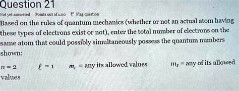 Solved Question 21 Vot Yet An Swered Points Out Of L00 Flag Question Based On The Rules Of