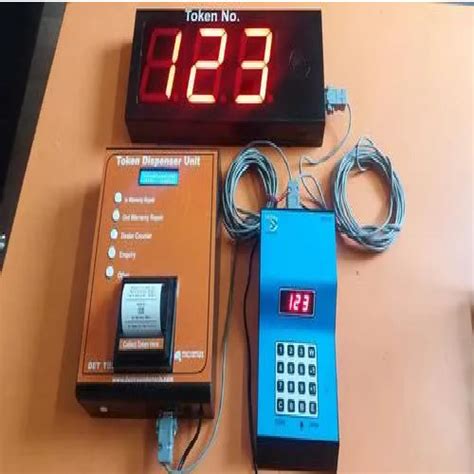 token dispenser with display system at 12500 00 inr in noida dezire