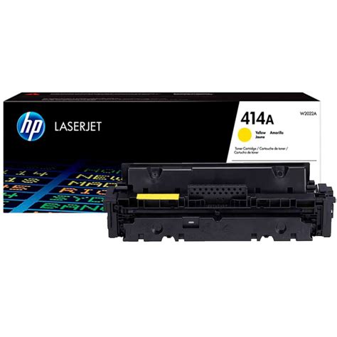 Toner Hp W2022a 414a Lj M454 Yellow Plazavea Plazavea