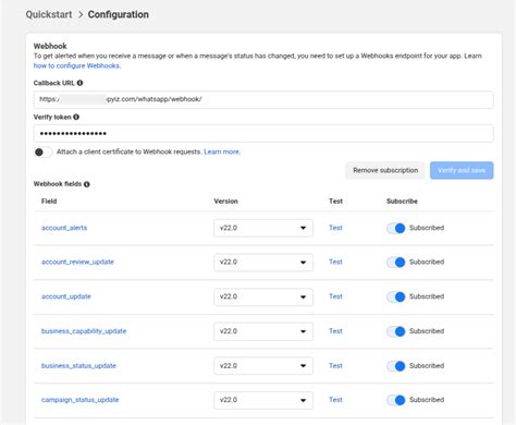 Whatsapp Business Configuration — Odoo 180 Documentation