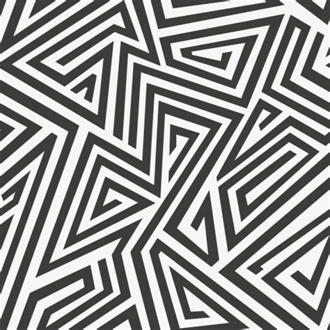 Creative Geometric Seamless Pattern Royalty Free Vector