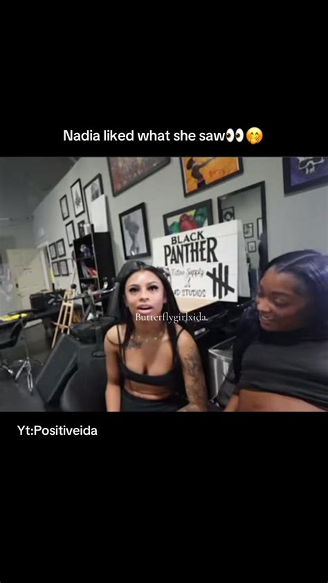 She Couldnt Stop Looking At It 😭😭 Positive Ida🦋 Negativeidaa🕷