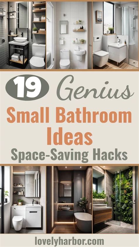 Small Bathroom Ideas Space Saving Hacks