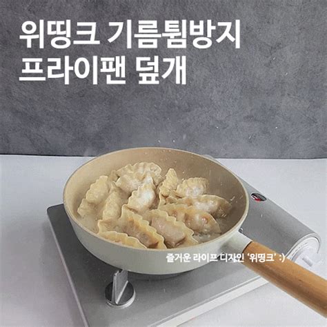 다용도·인덕션덮개 기름튐방지 프라이팬 덮개 28cm 오늘의집 쇼핑
